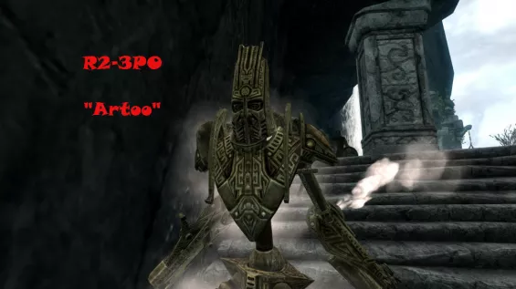 Dwarven Sphere Follower -R2-3PO- and House Mod フォロワー - クリーチャー - Skyrim ...