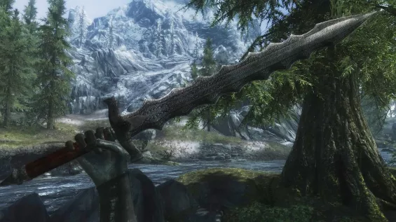 Demon Saw 武器 - Skyrim Mod データベース MOD紹介・まとめサイト