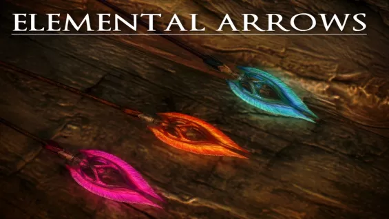 Elemental Arrows 日本語化対応 武器 - Skyrim Mod データベース MOD紹介・まとめサイト