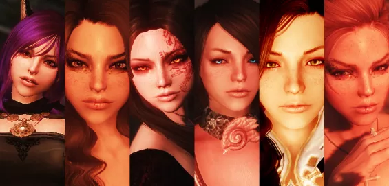 Beautiful Girls for ECE キャラクタープリセット - Skyrim Mod データベース MOD紹介・まとめサイト
