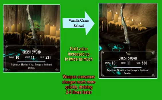 Enchantment Reload Fix バグフィックス - Skyrim Mod データベース MOD紹介・まとめサイト