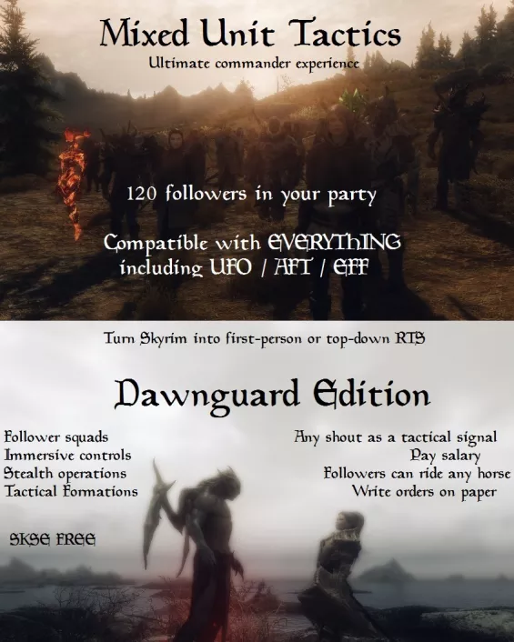 Mixed Unit Tactics - Dawnguard Edition - Skyrim meets RTS 日本語化対応 フォロワー ...