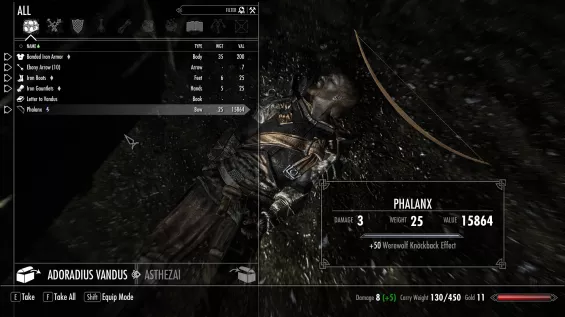 Phalanx - Enchanted Bow 武器 - Skyrim Mod データベース MOD紹介・まとめサイト