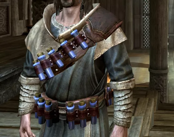 Bandolier - Bags and Pouches - FOR MAGE - Recolor of vials 服・ローブ ...