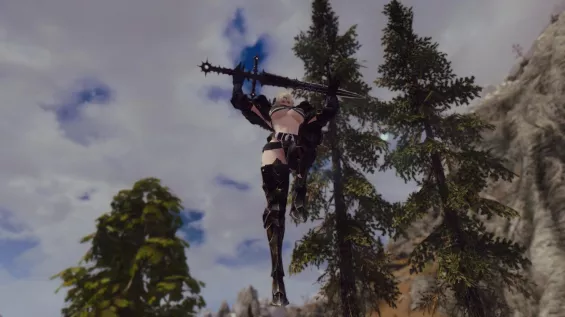 BobJump - Jump Invincibility ゲームプレイ - Skyrim Mod データベース MOD紹介・まとめサイト