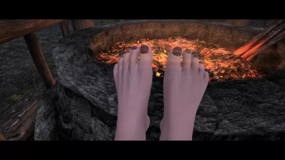 ZMD's Feet and Nails Art Texture Overlays for RaceMenu CBBE LE 4k 髪・顔・体 ...