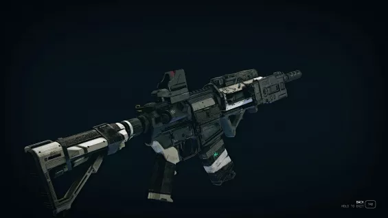 NV4 Assault Rifle from Call of Duty Infinite Warfare (2 Variants) 武器 ...