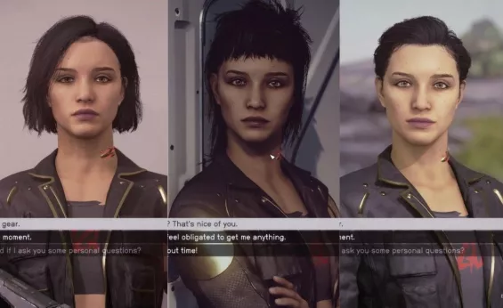 Hair for Andreja キャラクター - Starfield Mod データベース MOD紹介・まとめサイト