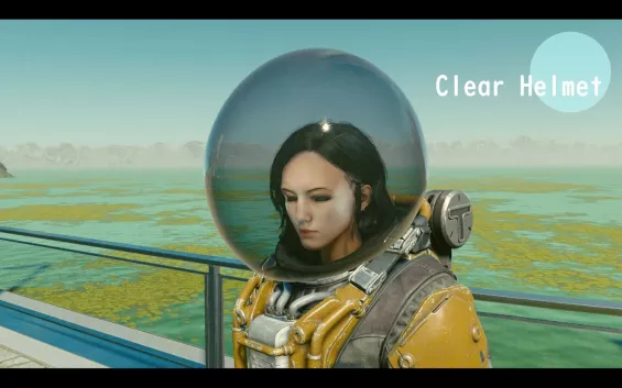 Clear Helmet 宇宙服 - Starfield Mod データベース MOD紹介・まとめサイト