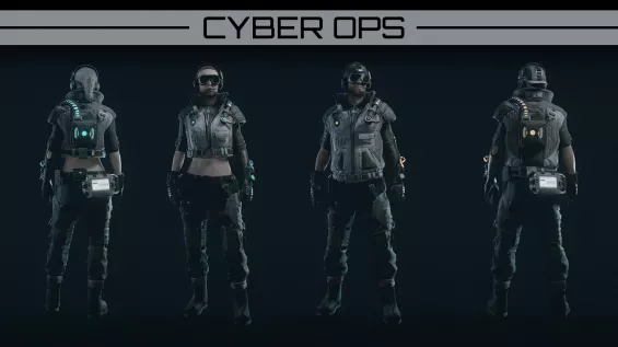 Cyber Ops Outfit アパレル・服装 - Starfield Mod データベース MOD紹介・まとめサイト